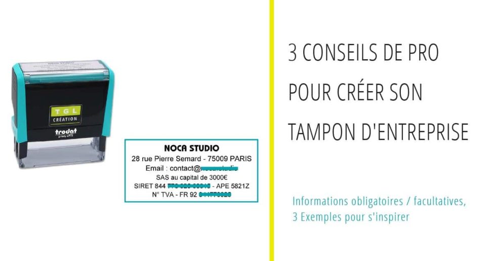 Tampon d'entreprise : définition, utilisation et choix